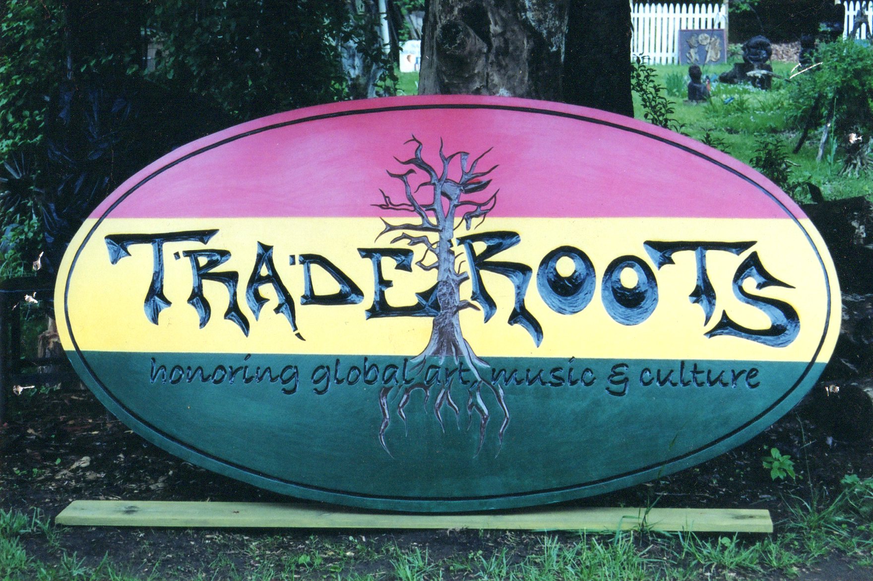 Wood Carved Signs – Species of Earth Gallery by Elton Braithwaite